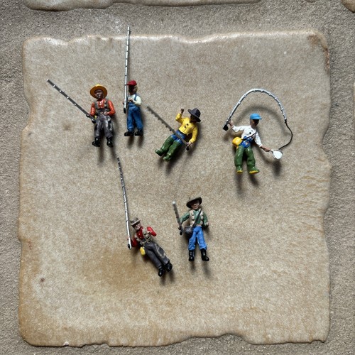 N Scale Fly Fishermen Figures - Woodland Scenics Scenic Accents #A2215 ...