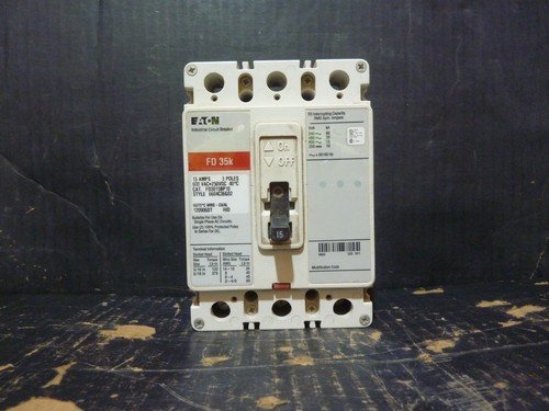 Eaton FD3015BP10 Industrial Circuit Breaker FD35k | eBay