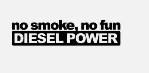 No Smoke, No Fun Diesel Power Decal Window VINYL DECAL STICKER Car ...
