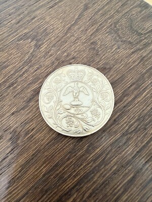 Queen Elizabeth Silver Jubilee Crown for sale | eBay