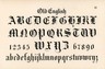 Speedball Pen - Old English Text Alphabet - 1957 - Lettering ...