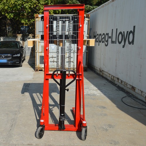 Hydraulic Manual Walkie Stacker Lifting Pallet Stacker Folk lift ...