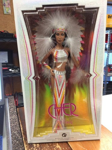 BARBIE CHER BOB MACKIE BLACK LABEL HALF BREED NATIVE AMERICAN INDIAN ...