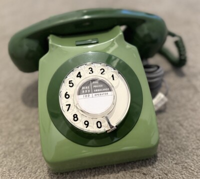 Green Retro Telephone in Collectable Telephones for sale | eBay