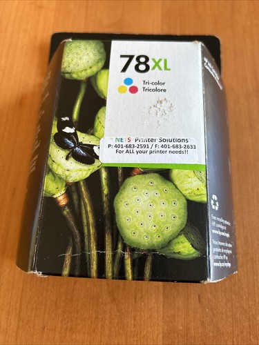 New Sealed Genuine HP 78XL High Yield Tri-Color Ink Cartridge C6578AN ...
