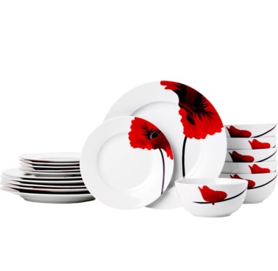 Poppy Dinner Set for sale | eBay
