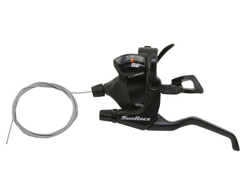 SUNRACE Bicycle Bike V-BRAKE Trigger Shifter LH 2/SPEED STM-503 Shifter ...