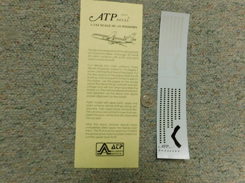ATP decals 1/144 DC-10 Windows J99 | eBay
