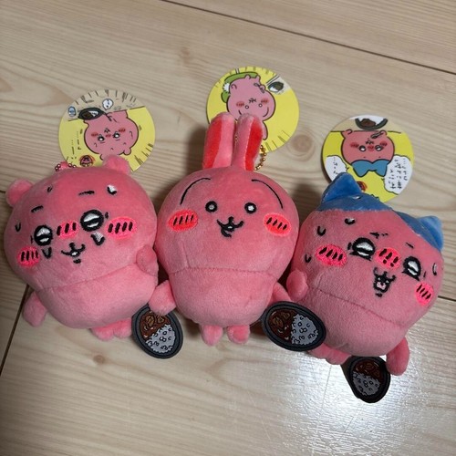 Official Chiikawa It'S So Hot Mascot Chikawa Hachiware Rabbit Set of 3 ...