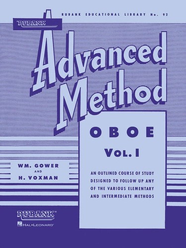 Rubank Advanced Method - Oboe Vol. 1 by William Gower (English ...