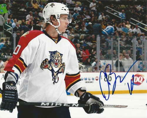 DAVID BOOTH SIGNED FLORIDA PANTHERS 8X10 PHOTO AUTOGRAPH | eBay