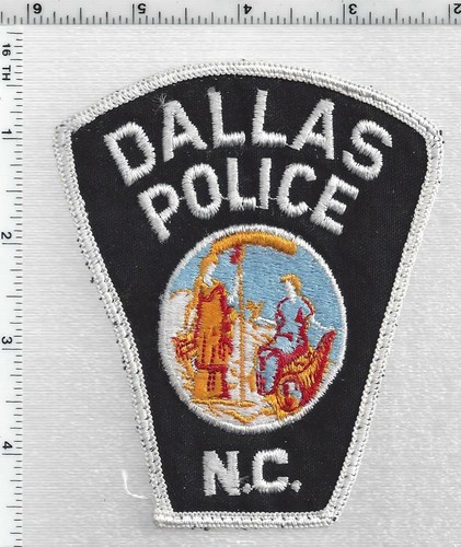 Dallas Police (North Carolina) 1st Issue Uniform Take-Off Shoulder ...