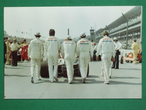 1984 INDIANAPOLIS 500 JOSELE GARZA SCHAEFER RACING RACE VINTAGE MEXICAN ...