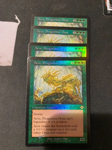MTG Modern Horizons 2 Aeve Progenitor Ooze Retro Frame Foil x 4 | eBay