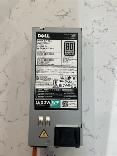 95HR5 Dell 1600W Power Supply (T630, VRTX, C4130, FX2) | eBay