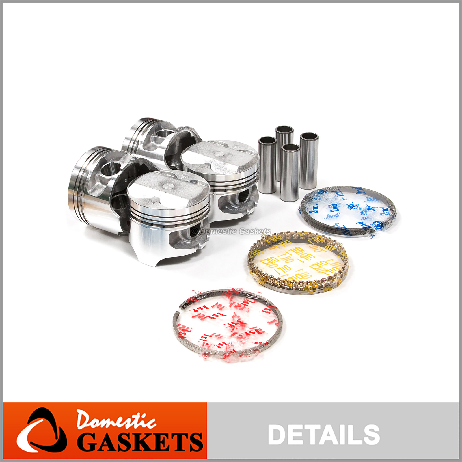 HONDA CIVIC P29 DOHC ZC FLOATING PISTONS ACL RACE BEARINGS D16 ...