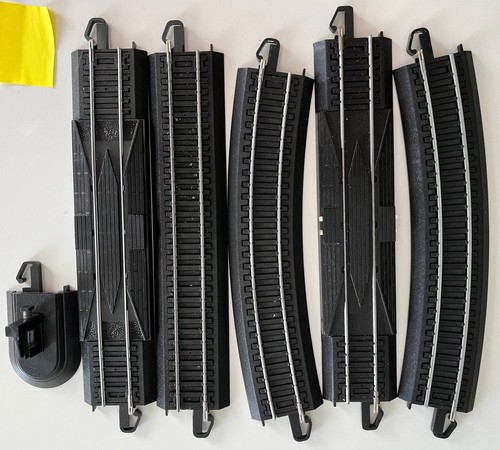 HO Black EZ Track Bumping Block, 1 Straight, Derailer, Dummy Derailer ...