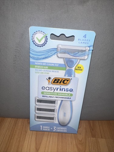 bic easy rinse razor Sensitive Rechargeable | eBay