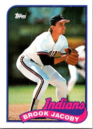1989 Topps Baseball 739 Brook Jacoby | eBay