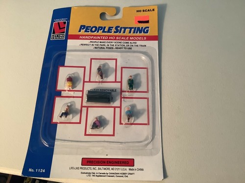 Life-Like #1124 HO scale "People Sitting" | eBay