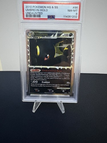Umbreon (Prime) 86/90 Pokemon Undaunted - Holo Rare | Graded 8 - TCG | eBay