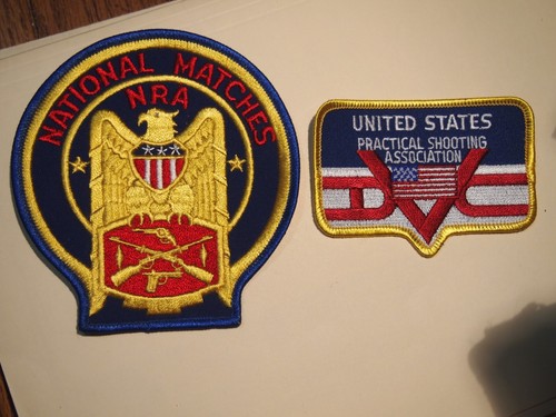 US Practical Shooting Association and NRA National Matches patches | eBay