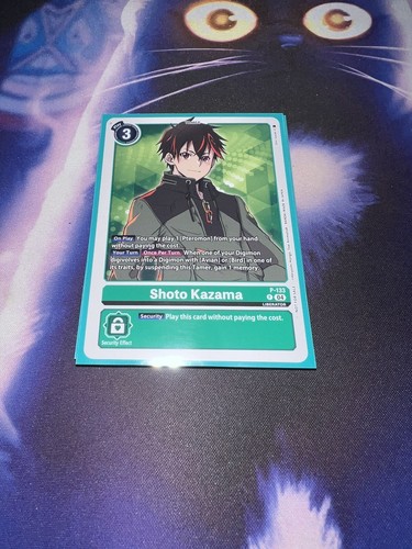 Digimon CCG Singles - Shoto Kazama - P-133 - Digimon Liberator ...