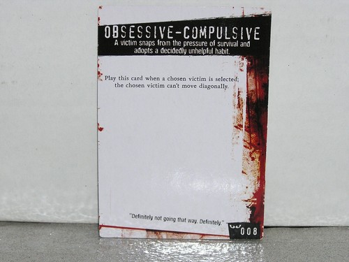Horrorclix Nightmares Card #008 Obsessive-Compulsive | eBay