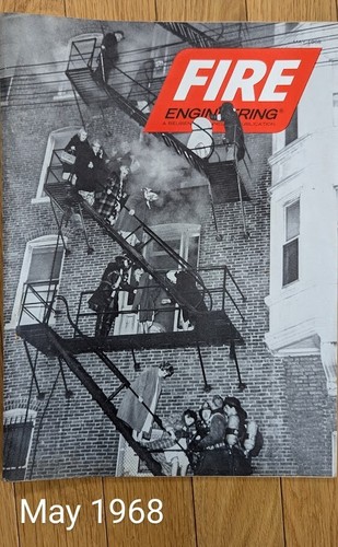 Fire Engineering Magazine Journal Of Fire Protection May 1968 | eBay