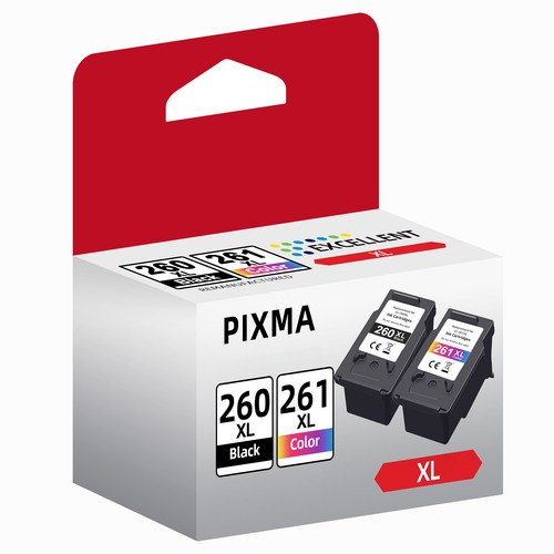 PG-260 XL CL-261 XL Ink Cartridge for Canon PIXMA 260 261 TS5320 TS6420 ...