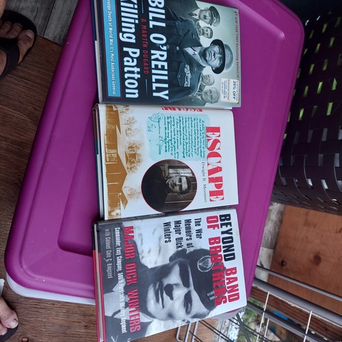 World War Military Biographies HC Lot of 3 Books O'Reilly Patton ...