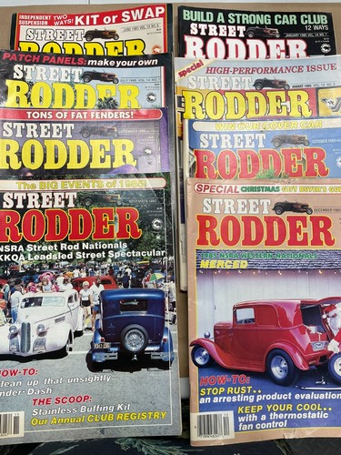 ((Lot Of 8) ) Street Rodder Magazines 1985 *HARD TO FIND* | eBay