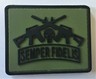 USMC Semper Fidelis Marine Corps Red PVC Patch Hook & Loop Recon SOI 1200 | eBay