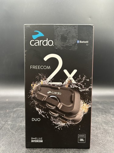 Cardo Systems FREECOM 2X Motorcycle 2-Way Bluetooth Communication ...