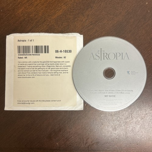 Astropia (DVD 2008) Icelandic DVD Disc Only Free Shipping | eBay