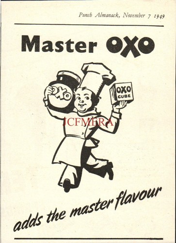OXO Beef Extract Liquid and Cubes 1949 ADVERT Small Vintage Print Ad ...