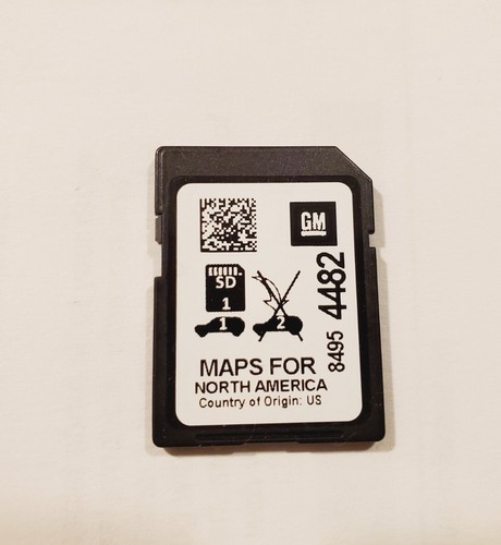 2019-2024 CHEVROLET GMC CADILLAC NAVIGATION SD CARD 8495 4482 FACTORY ...