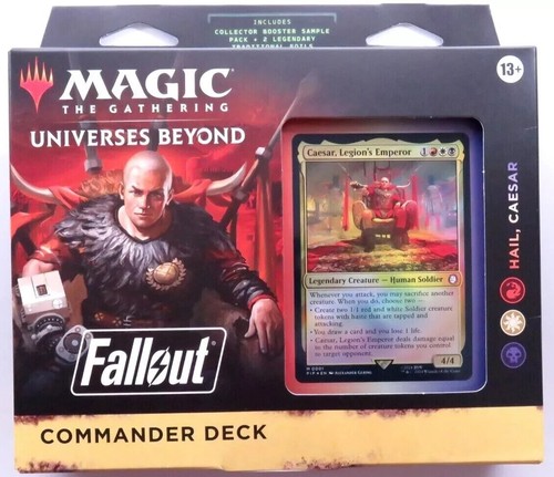 MtG Fallout HAIL, CAESAR Universes Beyond COMMANDER DECK sealed ...