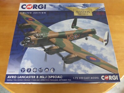 Corgi Lancaster 1:72 Scale Contemporary Manufacture Diecast Aircrafts ...