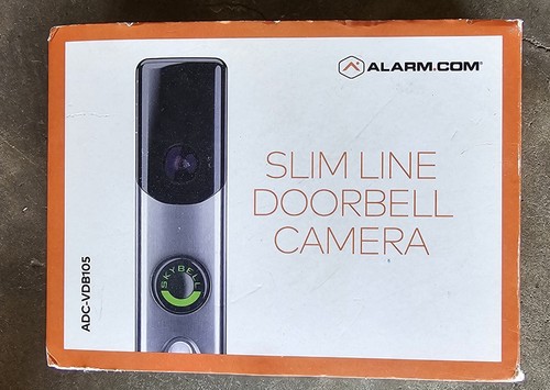 ADC-VDB105 Slim Line Video Doorbell Camera (Silver) | eBay