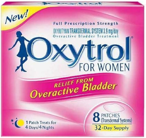 For Women Overactive Bladder Transdermal Patch, 8 Count (Pack of 3) | eBay