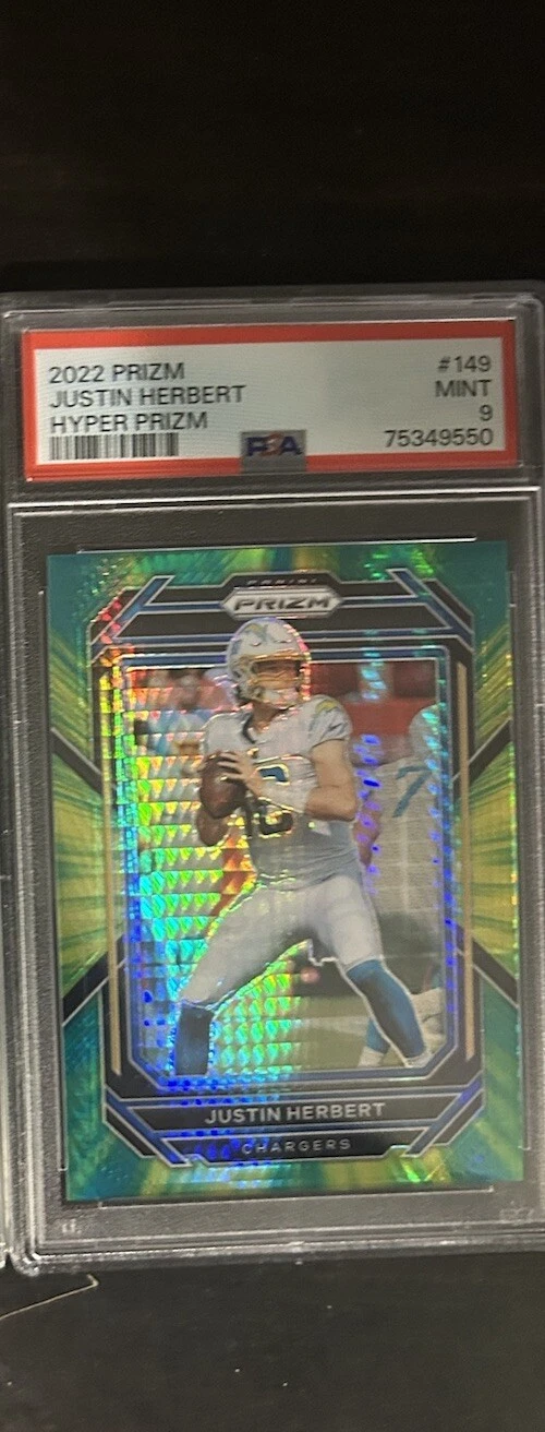 Justin Herbert 2022 Prizm #149 Hyper /175 Price Guide - Sports Card ...