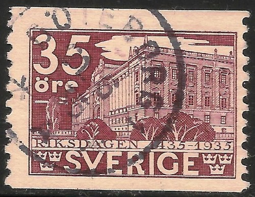 Sweden #246 (A29) FVF USED SOTN - 1935 35o House of Parliament | eBay