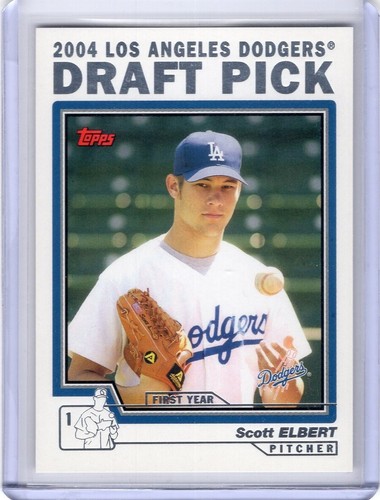 SCOTT ELBERT 2004 Topps Traded DRAFT PICK #T79 - DODGERS | eBay