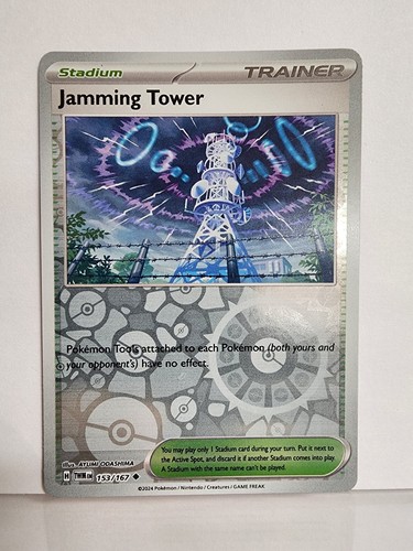 Pokemon TCG - SV06: Twilight Masquerade (Reverse Holo) Jamming Tower ...