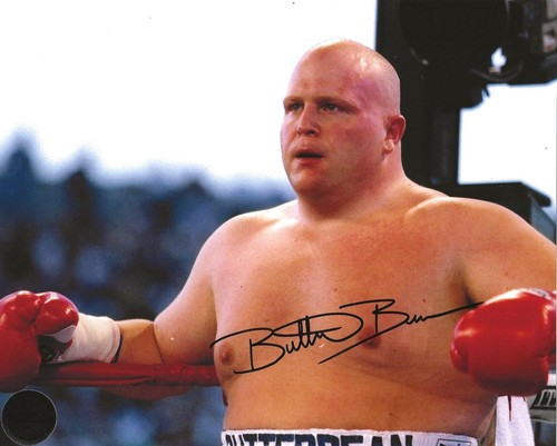 ERIC ESCH "BUTTERBEAN" Autographed Signed Boxing 8x10 Photo w/ PWT COA ...