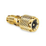Mini Split Refrigerant Adapter 5/16" Female to 1/4" Male with Shut-off ...