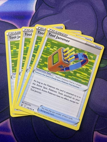 Pokemon TCG Battle Styles 4x Playset Tool Jammer 136/163 | eBay