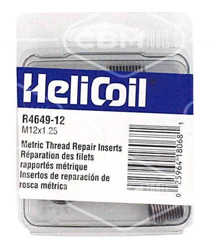 M12x1.25 Metric Thread Repair Inserts HeliCoil R464902 6pk | Heli-Coil ...