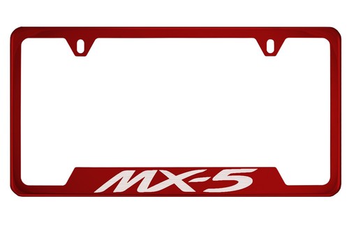 Red License Plate Frame for MX-5, MX5, MX 5 | eBay